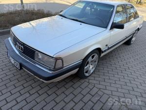 White Audi 200 1990 in Riga, with an engine capacity of 2.20 L and mileage of 0 thousand km for 10550 €, photo 11 on AUTOMOTO.COM.LV