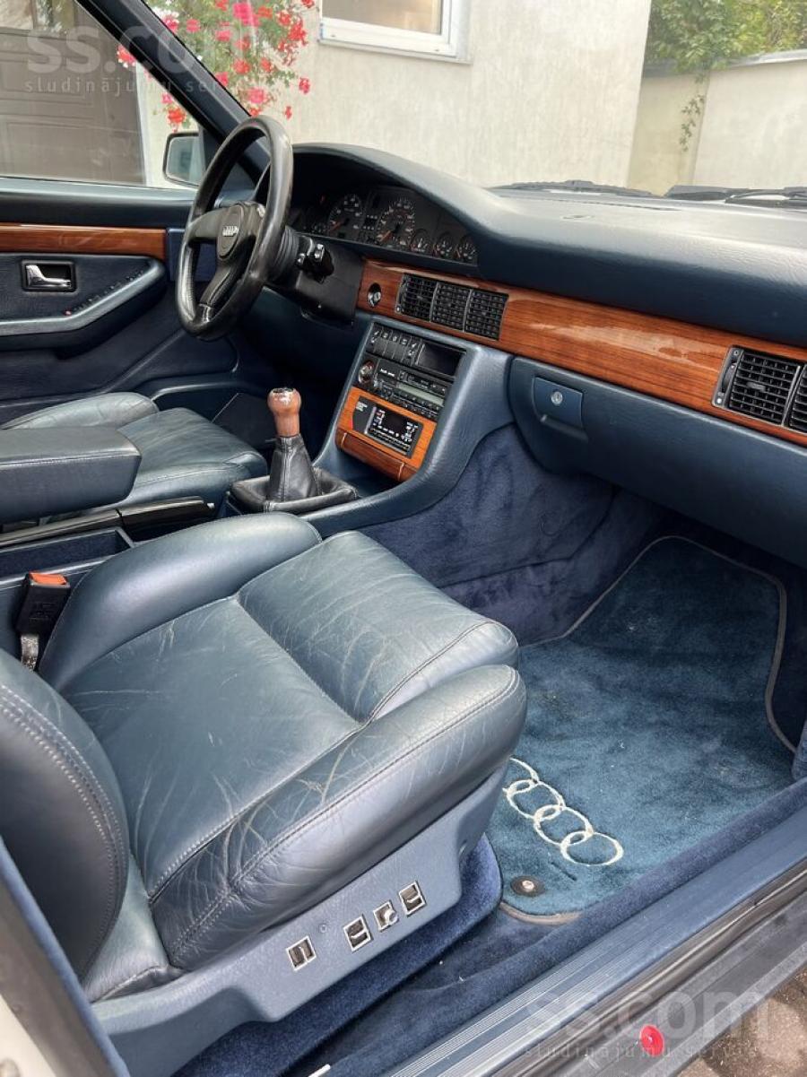 Balts Audi 200 1991 Rīga, ar dzinēja tilpumu 2.20 L un nobraukumu 177 tūkst. km par 25500 €, foto 13 vietnē AUTOMOTO.COM.LV