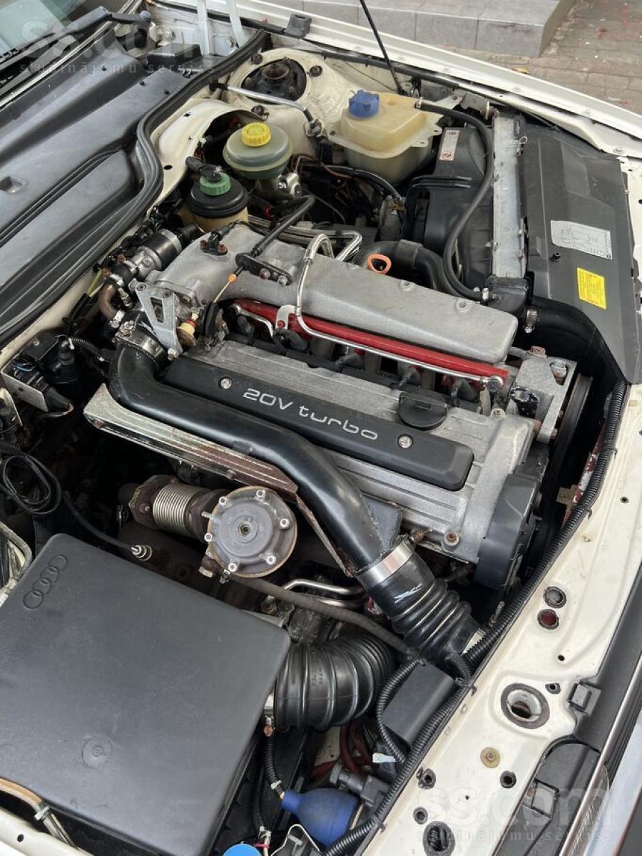 Balts Audi 200 1991 Rīga, ar dzinēja tilpumu 2.20 L un nobraukumu 177 tūkst. km par 25500 €, foto 14 vietnē AUTOMOTO.COM.LV