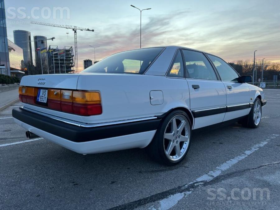 Balts Audi 200 1991 Rīga, ar dzinēja tilpumu 2.20 L un nobraukumu 177 tūkst. km par 25500 €, foto 19 vietnē AUTOMOTO.COM.LV