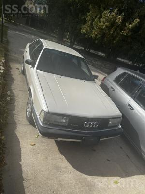 White Audi 200 1991 in Riga, with an engine capacity of 2.20 L and mileage of 155 thousand km for 15500 €, photo 7 on AUTOMOTO.COM.LV