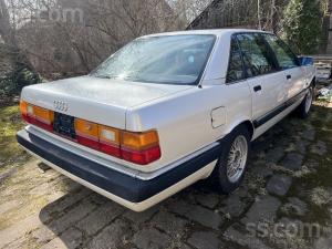 Белый Ауди 200 1991 в Рига, объемом двигателя 2.20 л и пробегом 155 тыс. км за 13500 €, фото 3 на AUTOMOTO.COM.LV