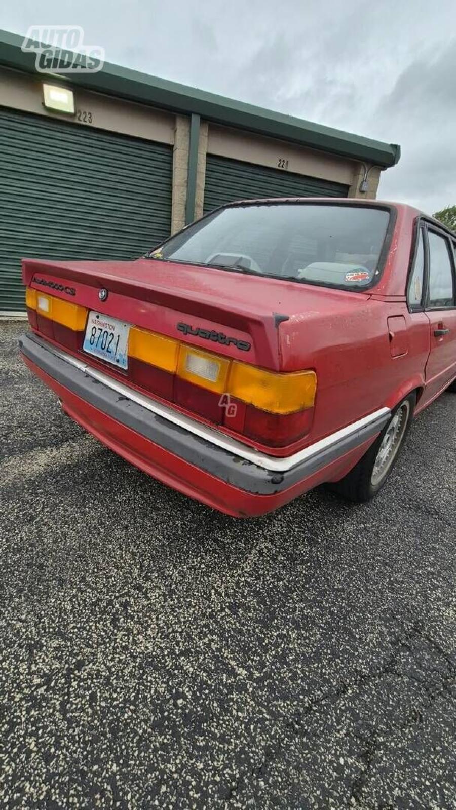 Audi 4000 1986 Šauļi, ar dzinēja tilpumu 2.20 L un nobraukumu 333 tūkst. km par 6500 €, foto 1 vietnē AUTOMOTO.COM.LV