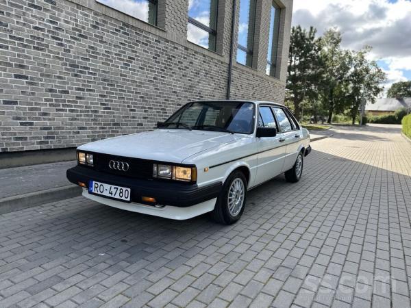 White Audi 4000 1984 in Tukums, with an engine capacity of 2.20 L and mileage of 228 thousand km for 15990 €, photo 2 on AUTOMOTO.COM.LV