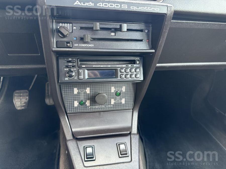Balts Audi 4000 1984 Tukums, ar dzinēja tilpumu 2.20 L un nobraukumu 228 tūkst. km par 13990 €, foto 18 vietnē AUTOMOTO.COM.LV