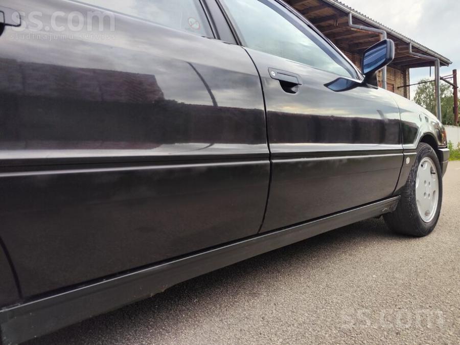 Melns Audi 80 1989 Rīga, ar dzinēja tilpumu 2.00 L un nobraukumu 303 tūkst. km par 1180 €, foto 10 vietnē AUTOMOTO.COM.LV
