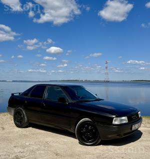 Melns Audi 80 1989 Rīga, ar dzinēja tilpumu 1.80 L un nobraukumu 280 tūkst. km par 1695 €, foto 3 vietnē AUTOMOTO.COM.LV