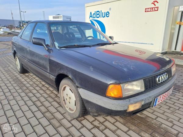Melns Audi 80 1990 Klaipėda, ar dzinēja tilpumu 1.80 L un nobraukumu 207 tūkst. km par 450 €, foto 4 vietnē AUTOMOTO.COM.LV
