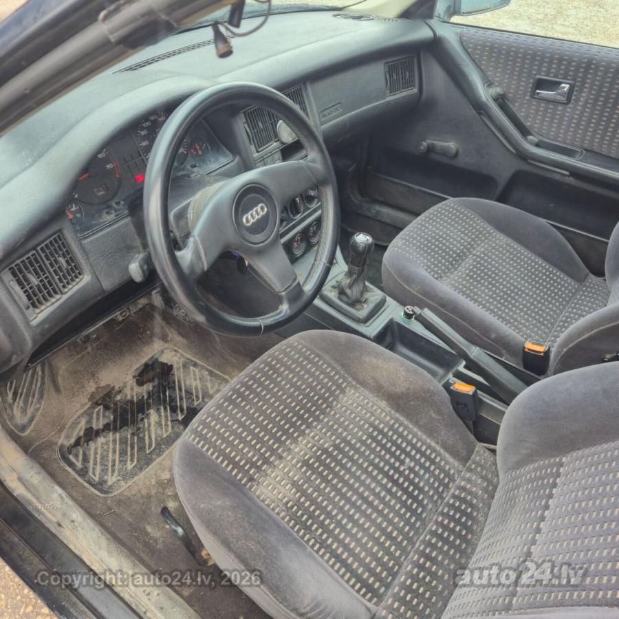 Melns Audi 80 1990 Tartu, ar dzinēja tilpumu 1.80 L un nobraukumu 306 tūkst. km par 1400 €, foto 5 vietnē AUTOMOTO.COM.LV