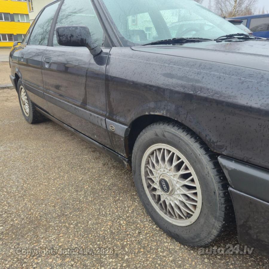 Melns Audi 80 1990 Tartu, ar dzinēja tilpumu 1.80 L un nobraukumu 306 tūkst. km par 1400 €, foto 8 vietnē AUTOMOTO.COM.LV