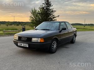 Melns Audi 80 1990 Kuldīga, ar dzinēja tilpumu 1.80 L un nobraukumu 179 tūkst. km par 800 €, foto 3 vietnē AUTOMOTO.COM.LV