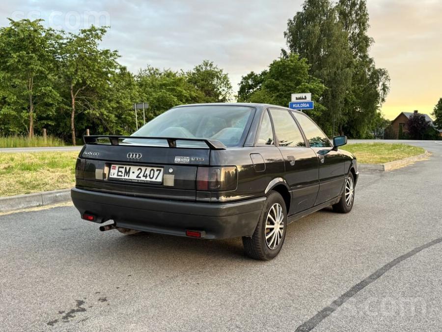 Melns Audi 80 1990 Kuldīga, ar dzinēja tilpumu 1.80 L un nobraukumu 179 tūkst. km par 800 €, foto 5 vietnē AUTOMOTO.COM.LV