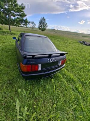 Melns Audi 80 1991 Valmiera, ar dzinēja tilpumu 1.80 L un nobraukumu 273 tūkst. km par 400 €, foto 3 vietnē AUTOMOTO.COM.LV