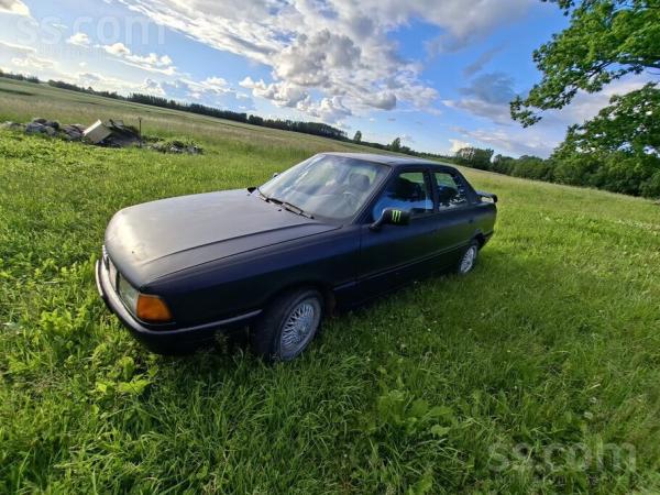 Melns Audi 80 1991 Valmiera, ar dzinēja tilpumu 1.80 L un nobraukumu 273 tūkst. km par 400 €, foto 5 vietnē AUTOMOTO.COM.LV