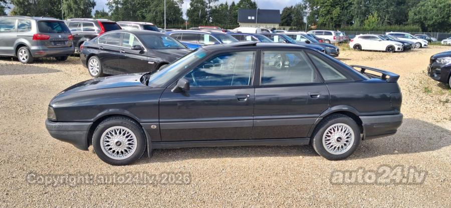 Melns Audi 80 1991 Tartu, ar dzinēja tilpumu 1.80 L un nobraukumu 162 tūkst. km par 3990 €, foto 3 vietnē AUTOMOTO.COM.LV
