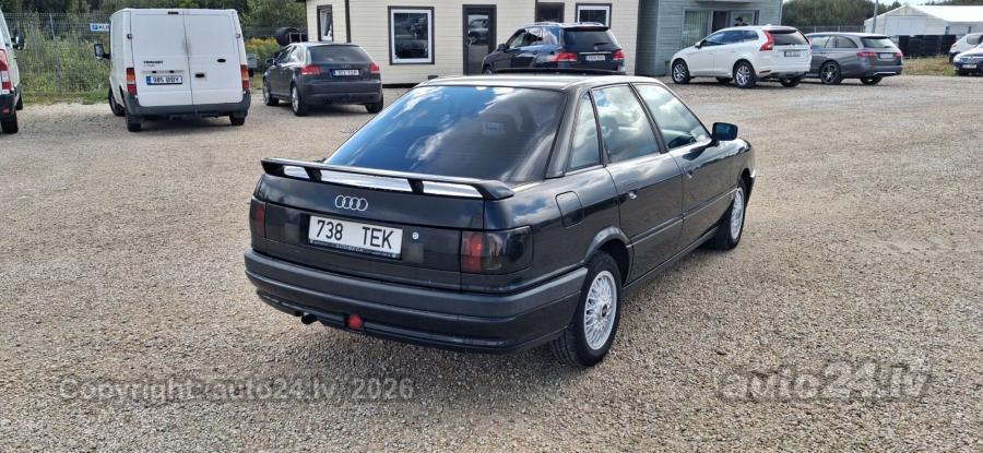 Melns Audi 80 1991 Tartu, ar dzinēja tilpumu 1.80 L un nobraukumu 162 tūkst. km par 3990 €, foto 6 vietnē AUTOMOTO.COM.LV