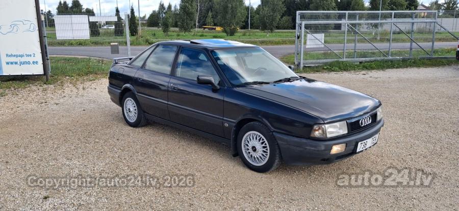 Melns Audi 80 1991 Tartu, ar dzinēja tilpumu 1.80 L un nobraukumu 162 tūkst. km par 3990 €, foto 8 vietnē AUTOMOTO.COM.LV