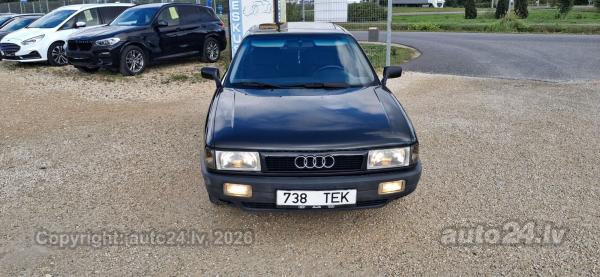 Melns Audi 80 1991 Tartu, ar dzinēja tilpumu 1.80 L un nobraukumu 162 tūkst. km par 3990 €, foto 8 vietnē AUTOMOTO.COM.LV