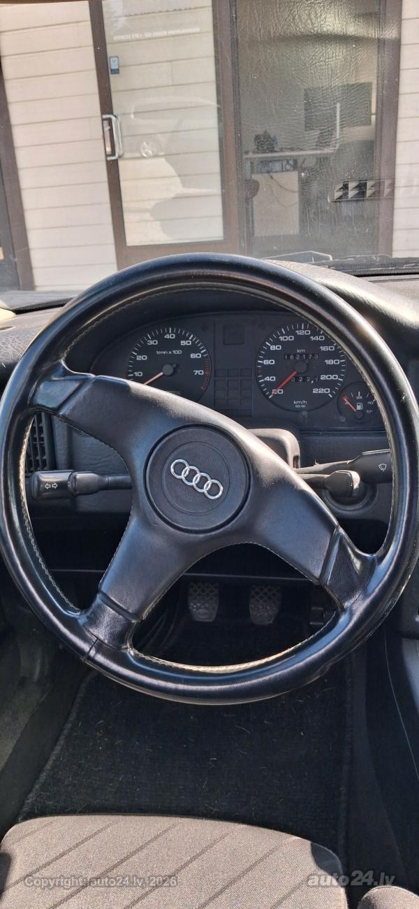 Melns Audi 80 1991 Tartu, ar dzinēja tilpumu 1.80 L un nobraukumu 162 tūkst. km par 3990 €, foto 9 vietnē AUTOMOTO.COM.LV