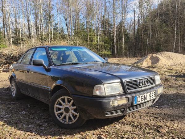 Melns Audi 80 1992 Prienai, ar dzinēja tilpumu 1.90 L un nobraukumu 202 tūkst. km par 1750 €, foto 1 vietnē AUTOMOTO.COM.LV