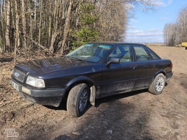 Melns Audi 80 1992 Prienai, ar dzinēja tilpumu 1.90 L un nobraukumu 202 tūkst. km par 1750 €, foto 2 vietnē AUTOMOTO.COM.LV