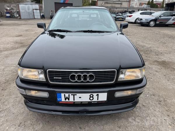 Black Audi 80 1992 in Bauska, with an engine capacity of 2.00 L and mileage of 0 thousand km for 8500 €, photo 1 on AUTOMOTO.COM.LV