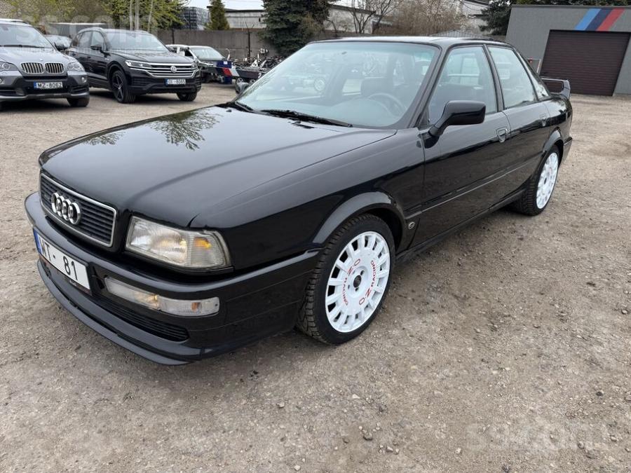 Melns Audi 80 1992 Bauska, ar dzinēja tilpumu 2.00 L un nobraukumu 0 tūkst. km par 8500 €, foto 4 vietnē AUTOMOTO.COM.LV