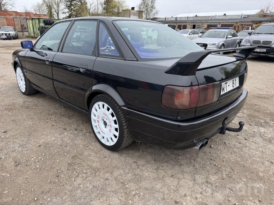 Melns Audi 80 1992 Bauska, ar dzinēja tilpumu 2.00 L un nobraukumu 0 tūkst. km par 8500 €, foto 7 vietnē AUTOMOTO.COM.LV