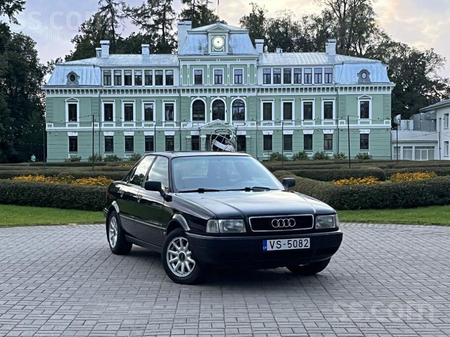 Melns Audi 80 1992 Valmiera, ar dzinēja tilpumu 2.00 L un nobraukumu 307 tūkst. km par 2800 €, foto 1 vietnē AUTOMOTO.COM.LV