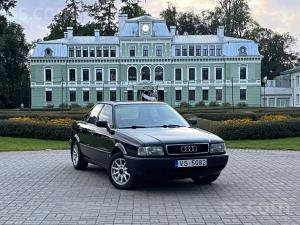 Black Audi 80 1992 in Valmiera, with an engine capacity of 2.00 L and mileage of 307 thousand km for 2800 €, photo  on AUTOMOTO.COM.LV