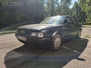 Black Audi 80 1994 in Riga, with an engine capacity of 1.90 L and mileage of 480 thousand km for 500 €, photo 5 on AUTOMOTO.COM.LV