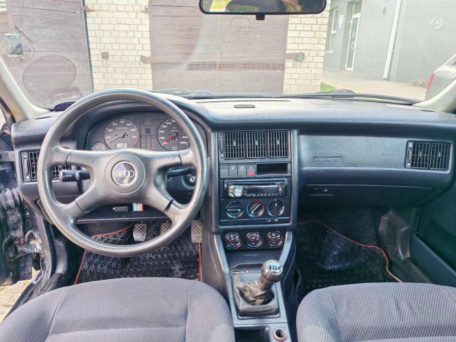 Melns Audi 80 1994 Kaišiadorys, ar dzinēja tilpumu 1.98 L un nobraukumu 292 tūkst. km par 1100 €, foto 7 vietnē AUTOMOTO.COM.LV