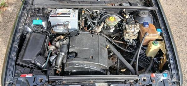 Black Audi 80 1994 in Aizkraukle, with an engine capacity of 1.90 L and mileage of 430 thousand km for 500 €, photo 10 on AUTOMOTO.COM.LV
