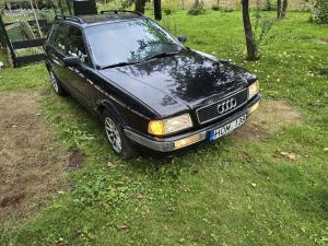 Black Audi 80 1993 in Siauliai, with an engine capacity of 1.98 L and mileage of 310 thousand km for 600 €, photo 4 on AUTOMOTO.COM.LV