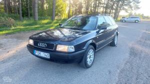 Black Audi 80 1994 in Kaunas, with an engine capacity of 1.90 L and mileage of 280 thousand km for 1650 €, photo  on AUTOMOTO.COM.LV