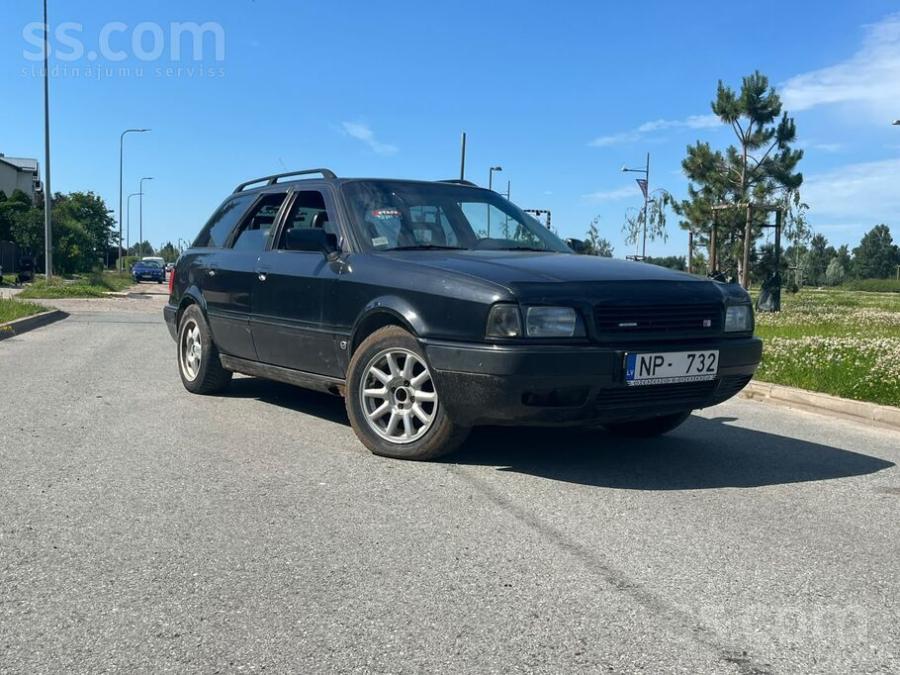 Melns Audi 80 1994 Rīga, ar dzinēja tilpumu 1.90 L un nobraukumu 248 tūkst. km par 1000 €, foto 1 vietnē AUTOMOTO.COM.LV