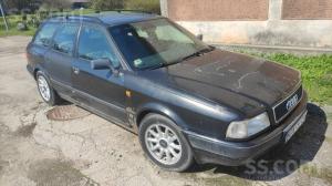 Black Audi 80 1994 in Gulbene, with an engine capacity of 2.00 L and mileage of 326 thousand km for 500 €, photo 4 on AUTOMOTO.COM.LV