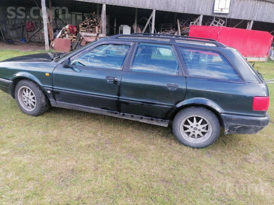 Melns Audi 80 1994 Valka, ar dzinēja tilpumu 1.90 L un nobraukumu 409 tūkst. km par 800 €, foto 6 vietnē AUTOMOTO.COM.LV
