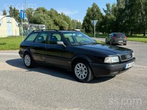 Черный Ауди 80 1995 в Рига, объемом двигателя 1.90 л и пробегом 295 тыс. км за 750 €, фото  на AUTOMOTO.COM.LV