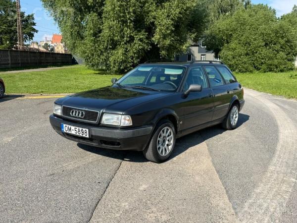 Melns Audi 80 1995 Rīga, ar dzinēja tilpumu 1.90 L un nobraukumu 295 tūkst. km par 750 €, foto 2 vietnē AUTOMOTO.COM.LV