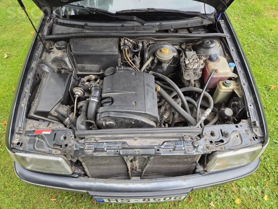 Black Audi 80 1995 in Balvi, with an engine capacity of 1.90 L and mileage of 367 thousand km for 1850 €, photo 6 on AUTOMOTO.COM.LV