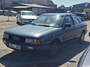 Zils Audi 80 1988 Plungė, ar dzinēja tilpumu 1.76 L un nobraukumu 174 tūkst. km par 550 €, foto  vietnē AUTOMOTO.COM.LV