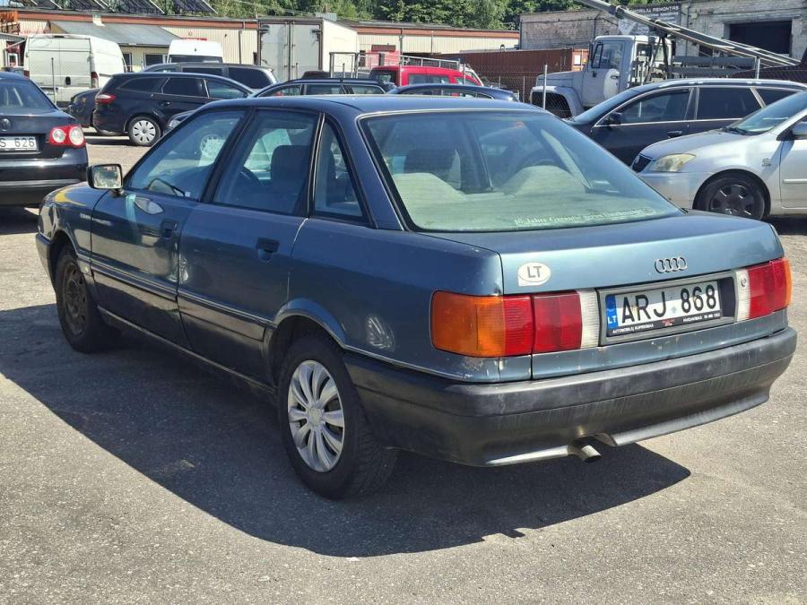 Zils Audi 80 1988 Plungė, ar dzinēja tilpumu 1.76 L un nobraukumu 174 tūkst. km par 550 €, foto 7 vietnē AUTOMOTO.COM.LV
