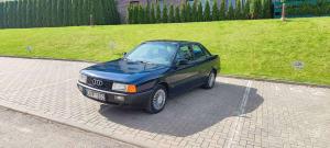 Blue Audi 80 1988 in Vilnius, with an engine capacity of 1.85 L and mileage of 262 thousand km for 999 €, photo 1 on AUTOMOTO.COM.LV