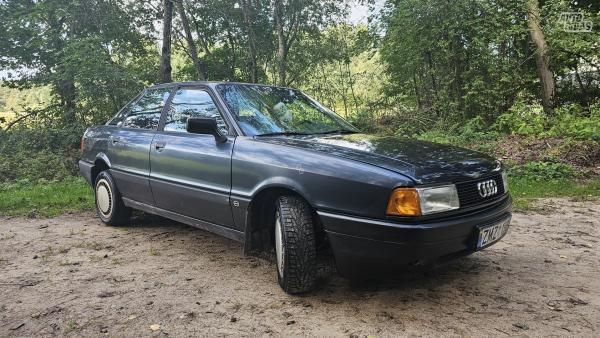 Zils Audi 80 1988 Viļņa, ar dzinēja tilpumu 1.80 L un nobraukumu 298 tūkst. km par 799 €, foto 3 vietnē AUTOMOTO.COM.LV