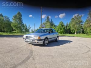 Zils Audi 80 1989 Preiļi, ar dzinēja tilpumu 1.80 L un nobraukumu 181 tūkst. km par 1100 €, foto  vietnē AUTOMOTO.COM.LV
