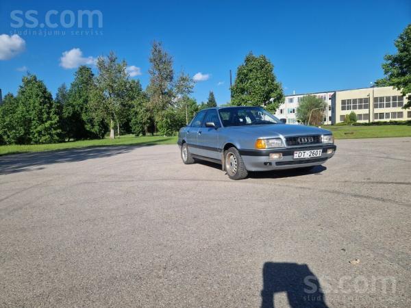 Zils Audi 80 1989 Preiļi, ar dzinēja tilpumu 1.80 L un nobraukumu 181 tūkst. km par 1100 €, foto 2 vietnē AUTOMOTO.COM.LV