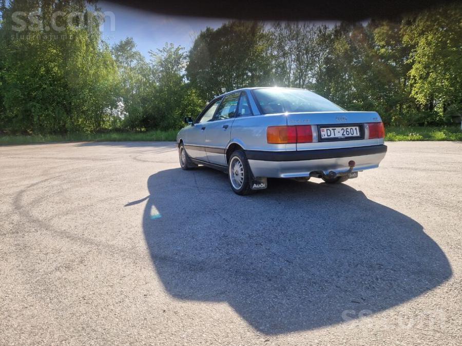 Zils Audi 80 1989 Preiļi, ar dzinēja tilpumu 1.80 L un nobraukumu 181 tūkst. km par 1100 €, foto 4 vietnē AUTOMOTO.COM.LV