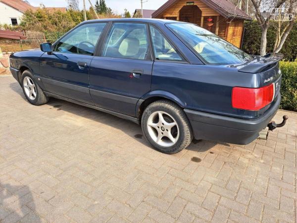 Zils Audi 80 1990 Lazdijai, ar dzinēja tilpumu 1.80 L un nobraukumu 220 tūkst. km par 1500 €, foto 2 vietnē AUTOMOTO.COM.LV