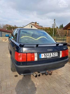 Zils Audi 80 1990 Lazdijai, ar dzinēja tilpumu 1.80 L un nobraukumu 220 tūkst. km par 1500 €, foto 3 vietnē AUTOMOTO.COM.LV